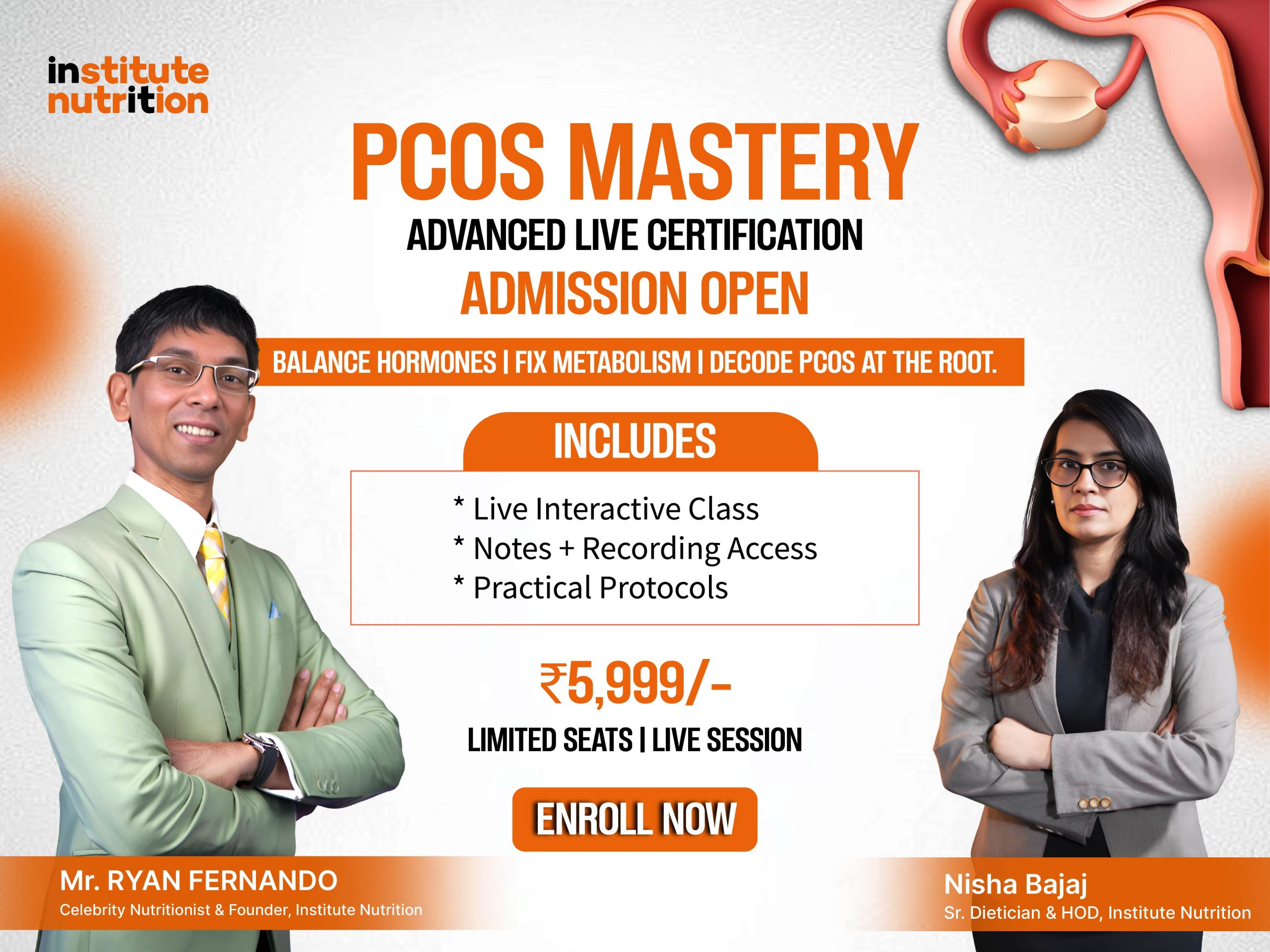 PCOS Nutrition Course Online in India